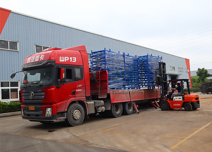 Stackable Metal Steel Stillage Cage Container With Solid Side 1T-2T Load