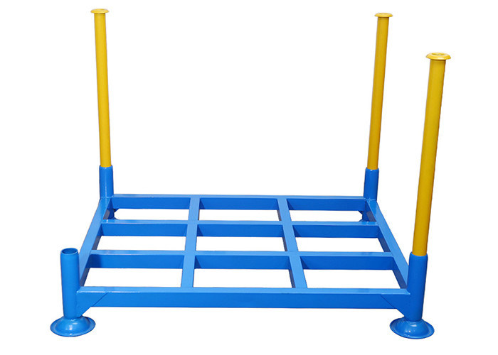 Powder Coating Steel Stackable Warehouse Racks Pallet Heavy Duty