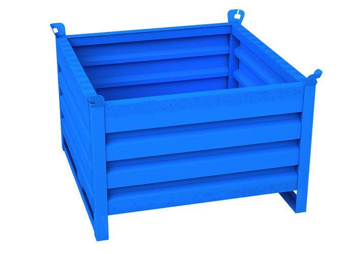 Stackable Stillage Corrugated Metal Containers Bins 1200x800mm
