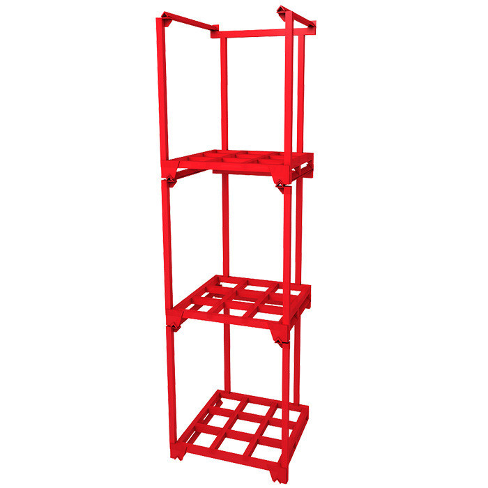 Industrial Flexible Nesting Nestainer Storage Racks OEM