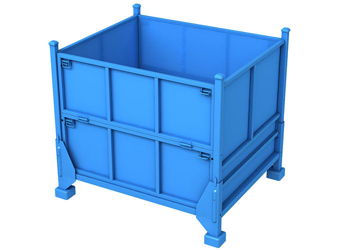 Heavy Duty Collapsible Pallet Metal Stillages Cage Container