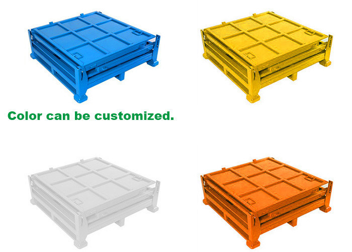 Heavy Duty Collapsible Pallet Metal Stillages Cage Container