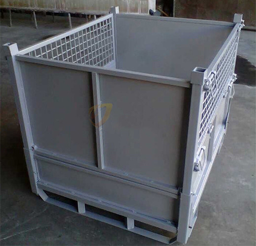 Powdercoating storage Mesh Collapsible Pallet Cage Stillage Heavy Duty