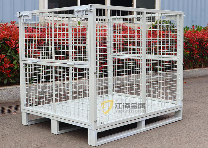 Heavy Duty Stillage Pallet Cage Crates For Warehouse