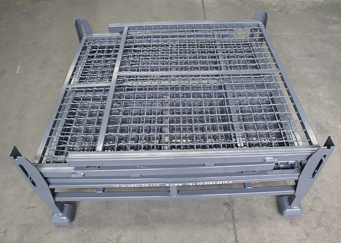 Movable Heavy Duty Q235 Steel Stillages For Warehouse Logistics