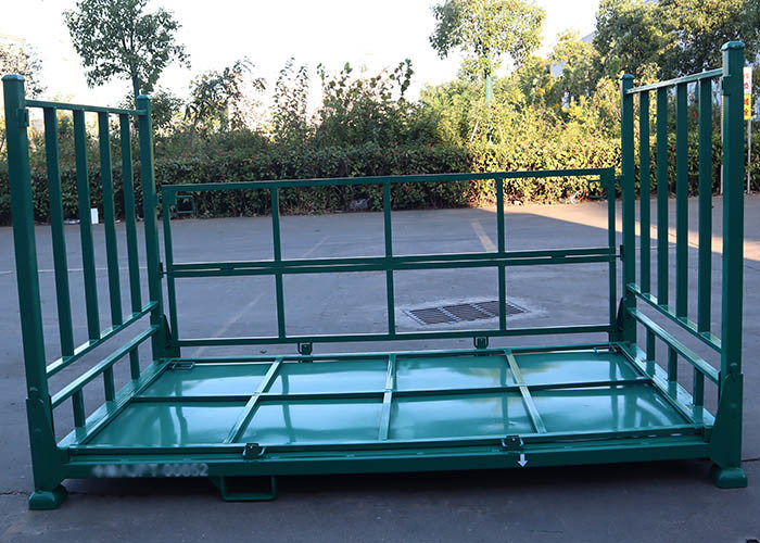OEM Stackable Steel Portable Stacking Racks For Palletized Cargo