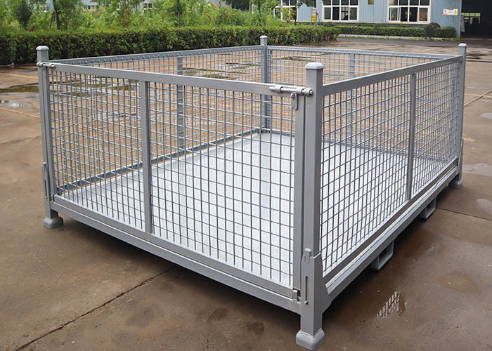 Corrosion Resistant Steel Empty Stackable Stillages For Forklift ...