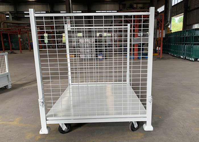 Collapsible Tier Rack Pallet Stacking Frames For Warehouse Mobile ...