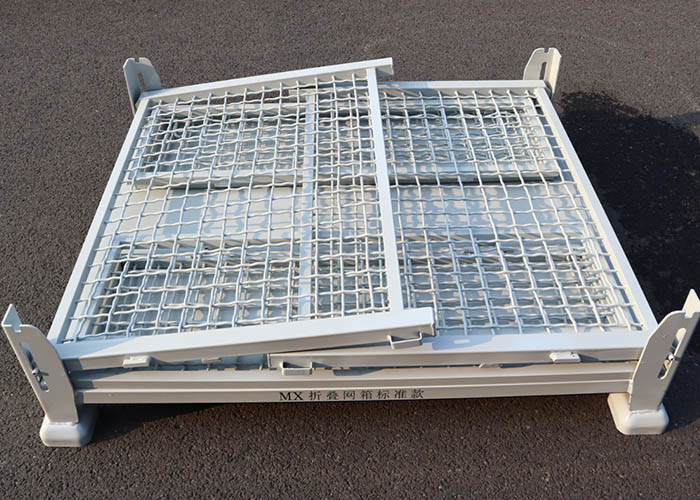 Lightweight Wire Mesh Pallet Cage Warehousing Transport Stillages