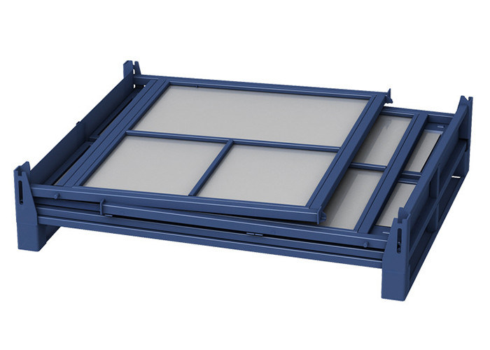 Collapsible Plastic Pallet Box Stackable Stillage With PP Linings