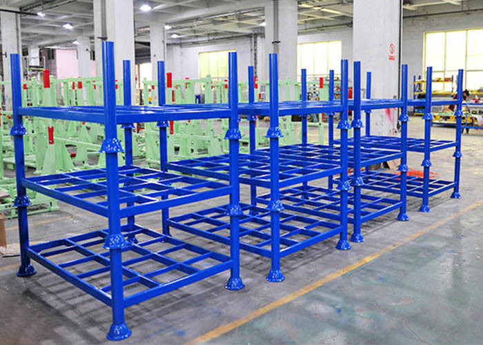 금속 파우더 코팅 창고 스파킹 조정 가능한 철 팔레트 타이어 저장 랙