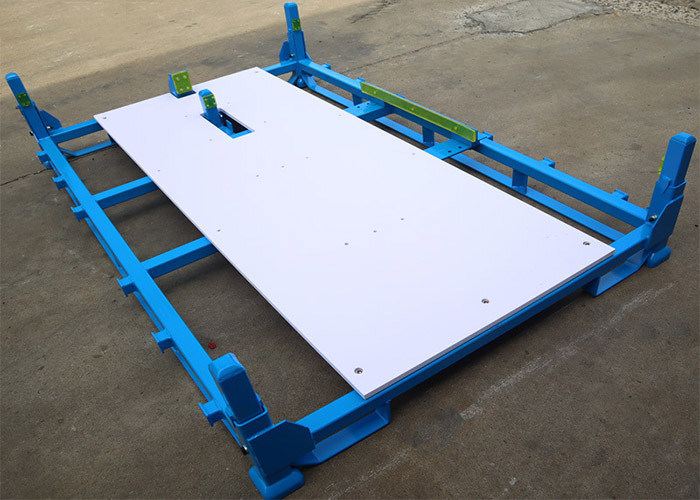 금속 파우더 코팅 창고 스파킹 조정 가능한 철 팔레트 타이어 저장 랙