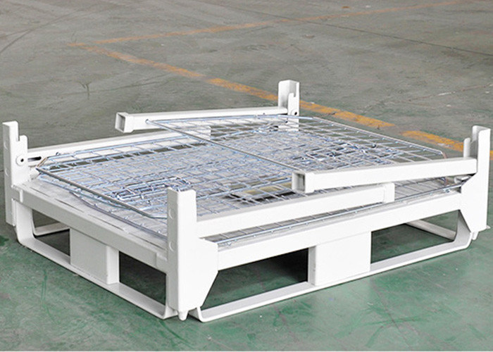 Customized Collapsible Warehouse Stillages Crates Pallet Box 1000Kg