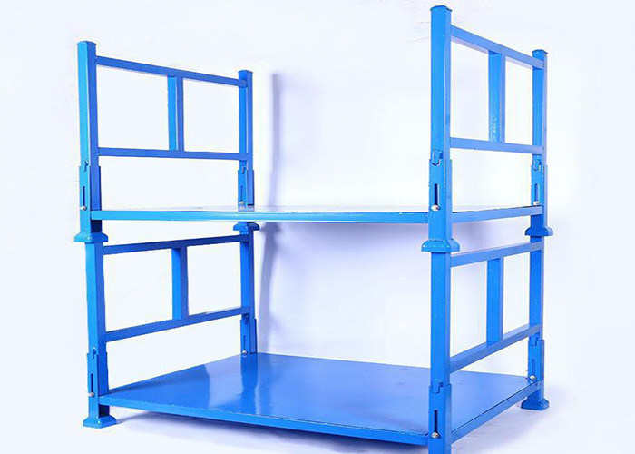Portable Stacking Nestainer Storage Racks For Fabric Roll Warehouse Storage