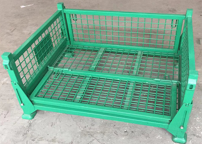Heavy Duty Reusable Stillage Pallet Cage for Secure Storage and Transport