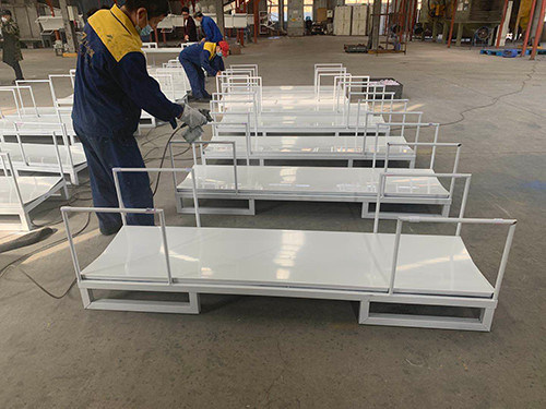 Industrial Warehouse Steel Stacking Pallet Rack with Removable Posts ...
