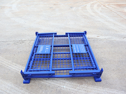 500kg-2000kg Logistics Collapsible Pallet Cages Efficient Handling And ...
