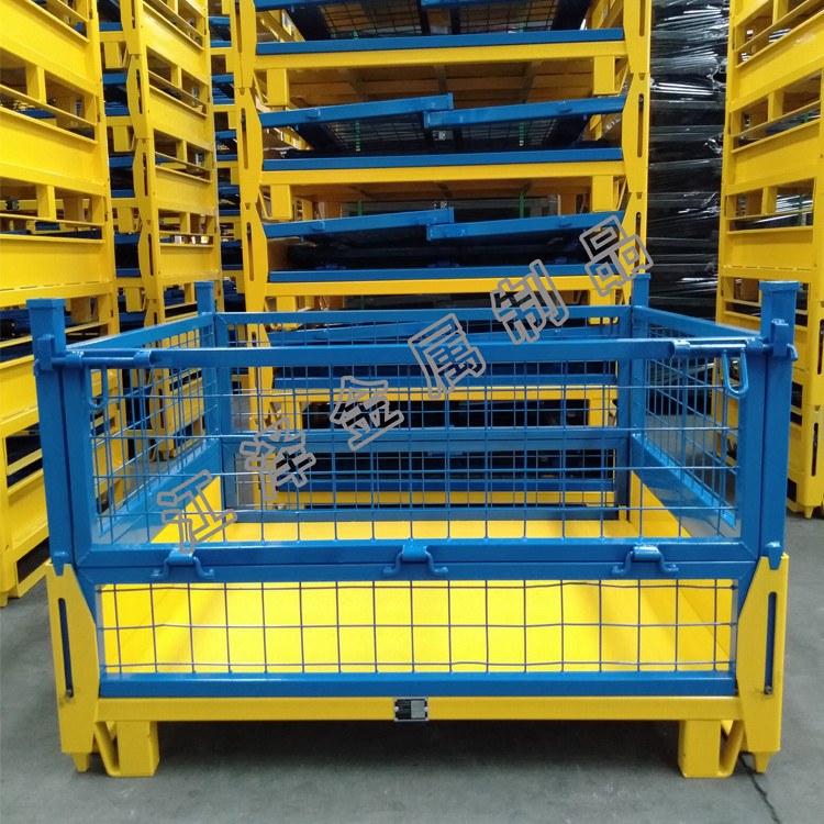 Efficient Storage Solution Foldable Collapsible Pallet Cage With Steel ...