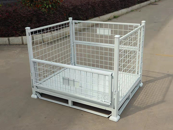 Customizable Steel Stillage Cage Carton Packaging Option For Warehouse ...