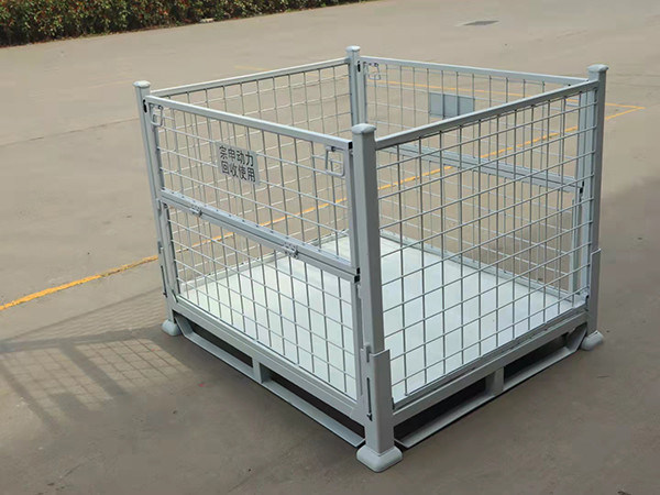Customizable Fold Stack Move Pallet Cage With 1000-2000kg Load Bearing ...
