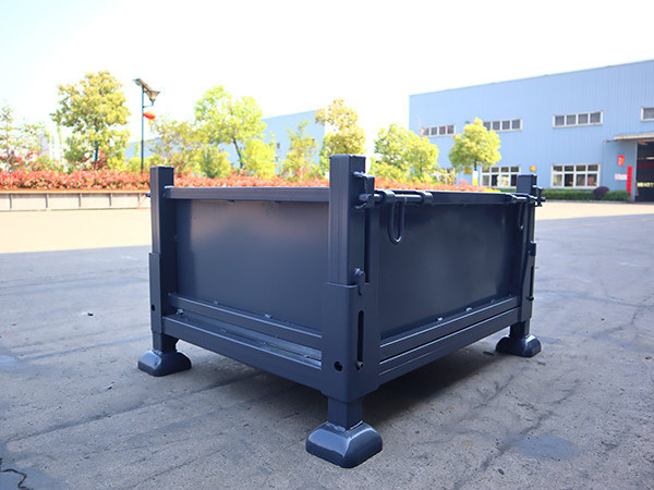 Fold Collapsible Pallet Cage With 1000kg - 2000kg Load Bearing Capacity