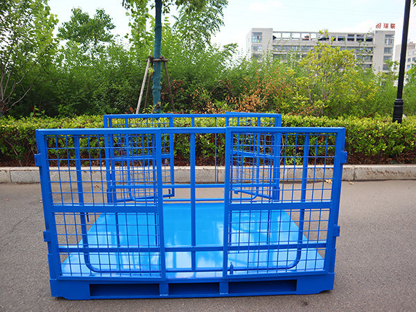 1000kg - 2000kg Load Bearing Pallet Cages With Padlock Locking System