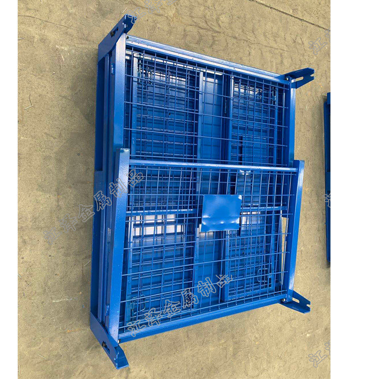 Customized Heavy Duty Steel Stillage Cage For Warehouse Storage