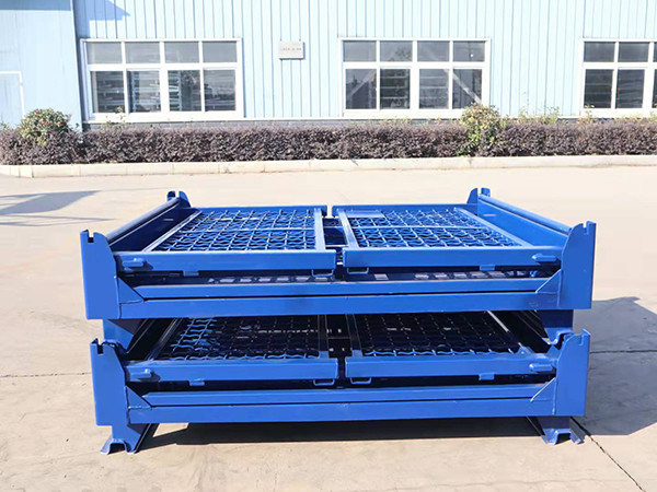 Steel Lift Customizable Pallet Stackable Distillers Storage Bin For ...