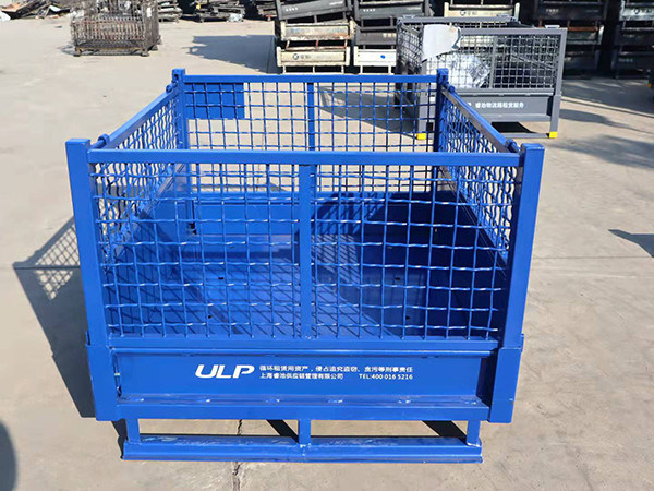 Steel Lift Customizable Pallet Stackable Distillers Storage Bin For ...