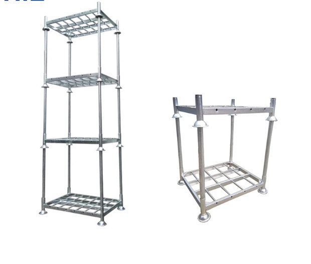Metal Industrial Stacking Rack Storage Stackable Pallet Racking