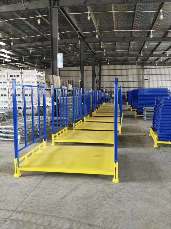 Stacking Folding Storage Rack Pallet Supermarket Use Rack / Display Rack