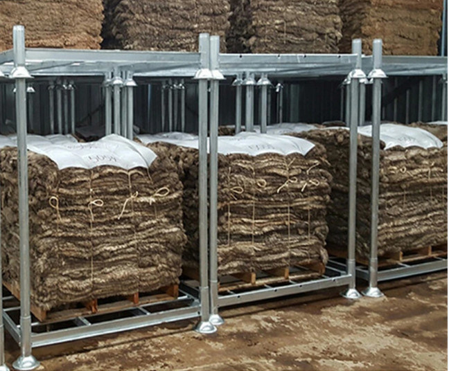 Customized Color Portable Stacking Racks With 50mm Wheel 1500kg Load ...