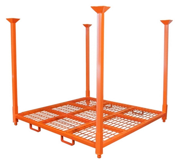 Customize Stackable Heavy Duty Double Stacking Pallet Rack Frame Rack ...