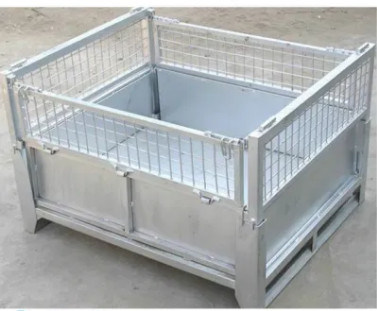 Detachable Metal Cages Mesh Pallet Container Wire Mesh Stillages Cage Box