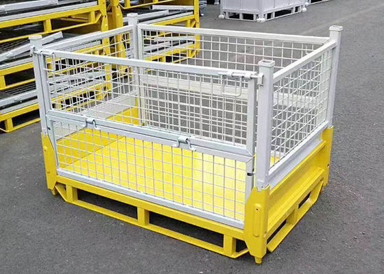 Lockable Wire Mesh Pallet Cage Container Stillage 1200x1000