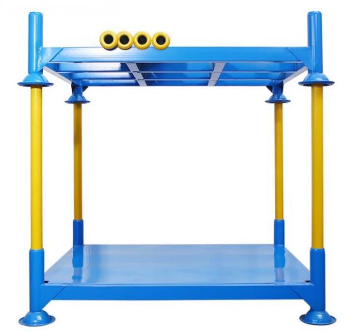 Powder Coating Steel Stackable Warehouse Racks Pallet Heavy Duty