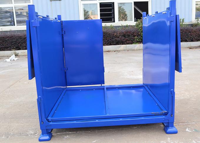 Custom Brick Pallet Lifting Cage Lockable Stillage Heavy Duty
