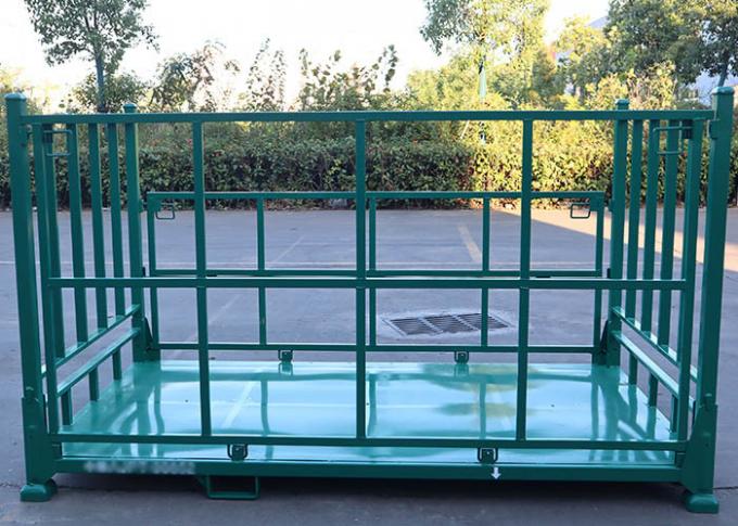 OEM Stackable Steel Portable Stacking Racks For Palletized Cargo