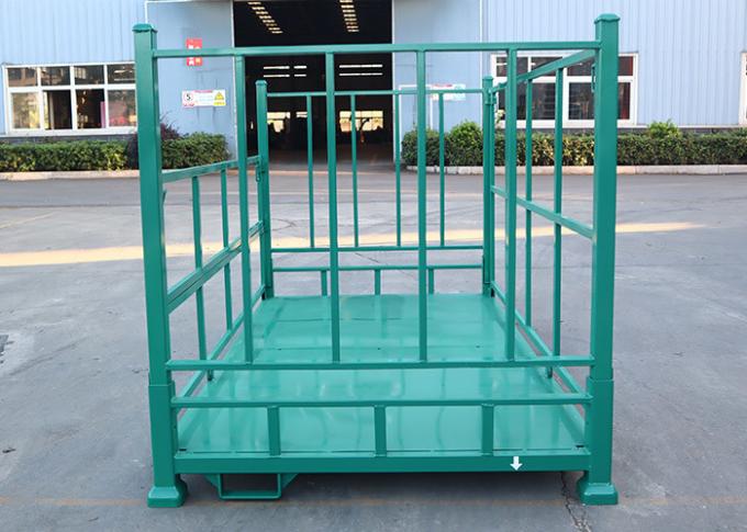 OEM Stackable Steel Portable Stacking Racks For Palletized Cargo