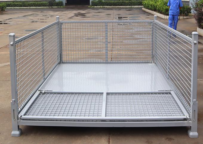 Corrosion Resistant Steel Empty Stackable Stillages For Forklift ...