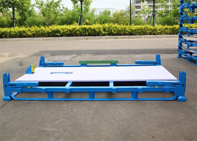 Stackable Steel Portable Stacking Racks Pallet Warehouse Storage System